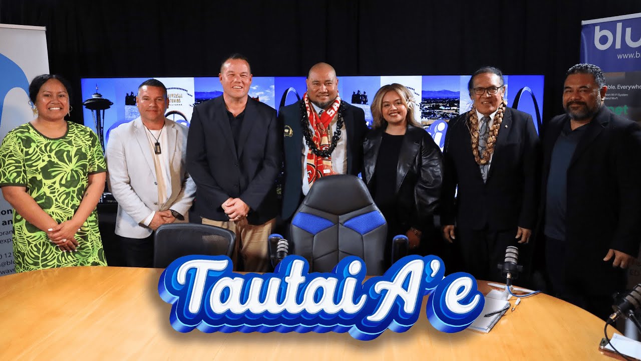 Councillor Daniel Newman, Matt Winiata, Italia Tipelu-Marsters | Tautai ...