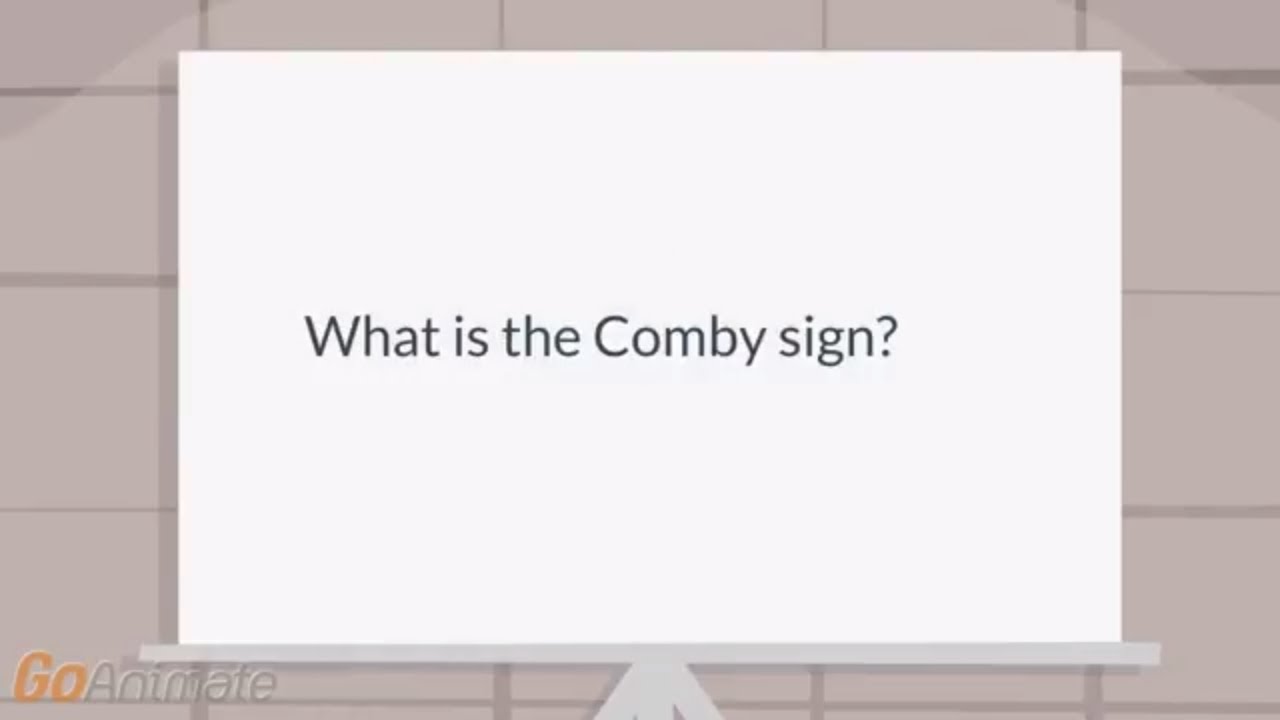 What is the Comby sign? - YouTube