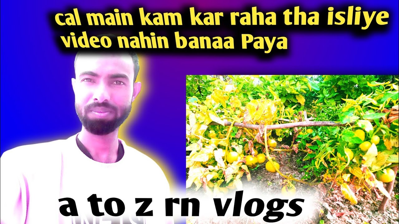 Cal Main Kam Kar Raha Tha Isliye Video Nahin Dal Paya|| @a to z rn ...