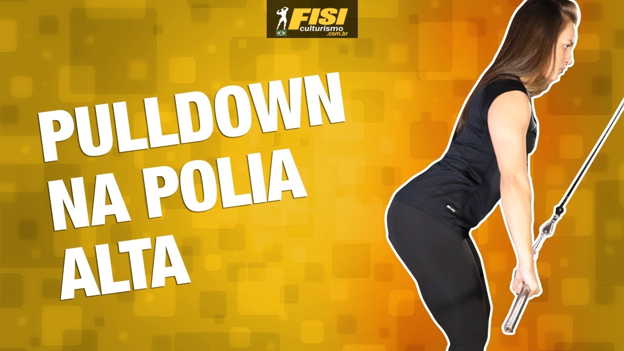 Pulldown na polia alta - YouTube