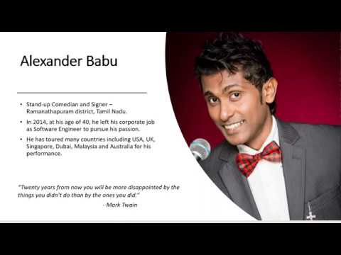 Alexander Babu - An Inspiration - YouTube