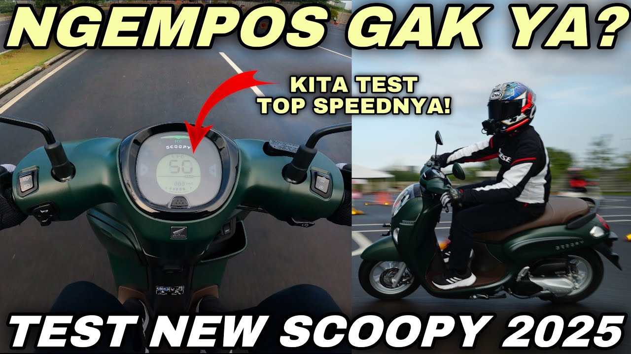 NGEMPOS TEST RIDE NEW SCOOPY 2025 - YouTube
