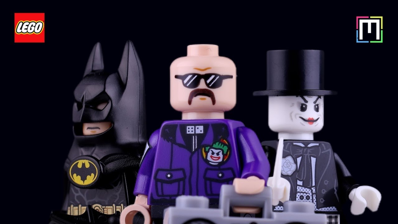 LEGO Batman 1989 Batwing Minifigure Macro Review! [4K] - YouTube