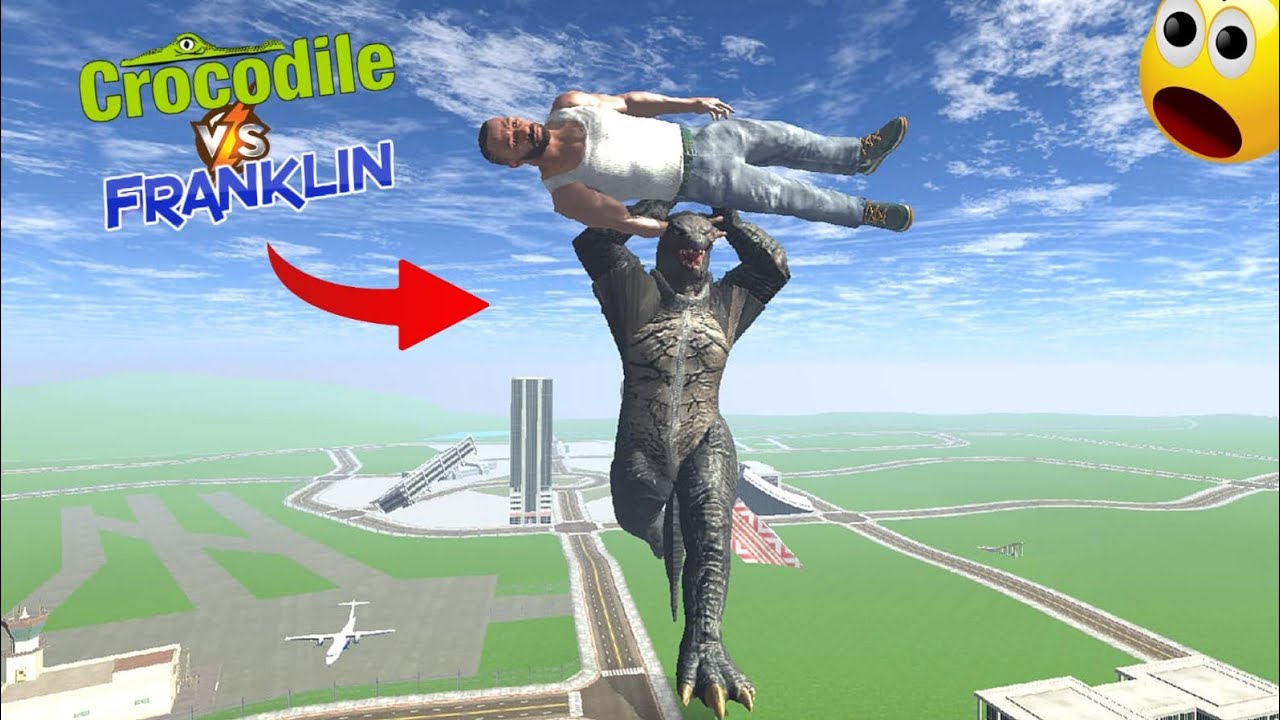 GIANT FRANKLIN AND BIG MONSTER FIGHT // -- 1 V 1 IN INDIAN BIKE DRIVING ...