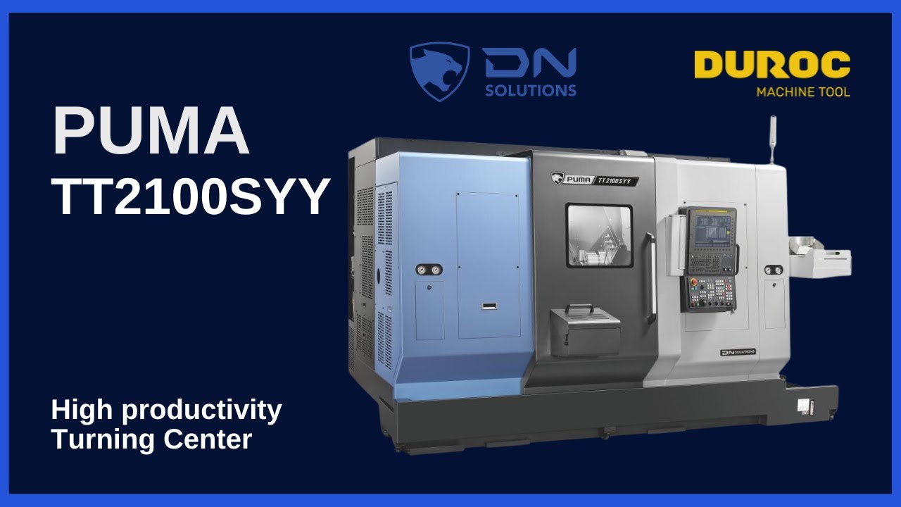 Dn Solutions | PUMA TT2100SYYㅣMulti axis turning center | Duroc Machine ...
