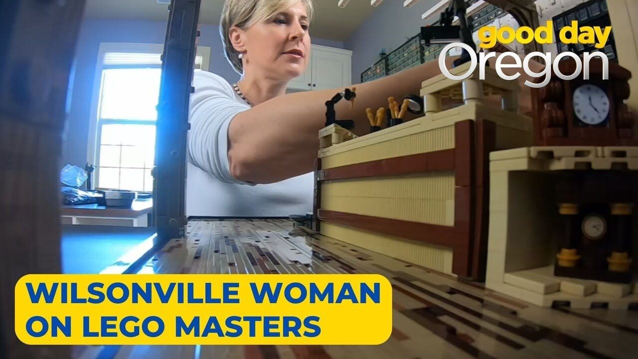 Woman representing Portland area on 'Lego Masters' - YouTube