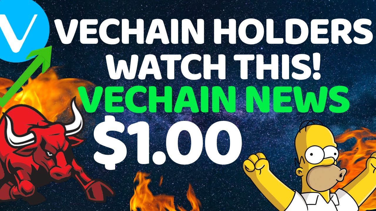 WOW VECHAIN DID EXACTLY WHAT I PREDICTED | VECHAIN IS ABOUT TO EXPLODE ...