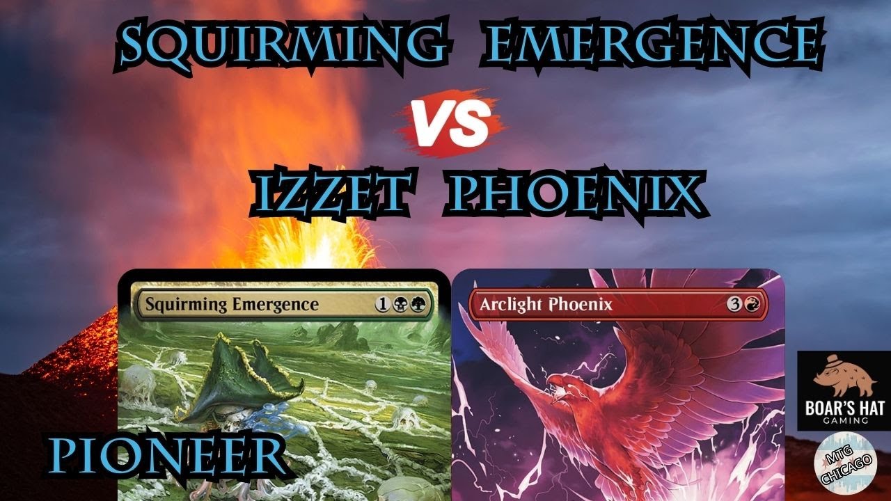 Squirming Emergence VS Izzet Phoenix [MTG Pioneer] - YouTube