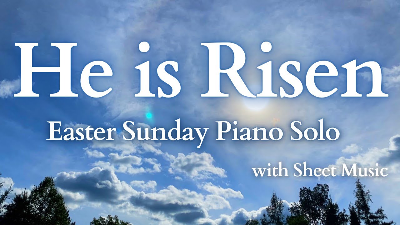 BEAUTIFUL Easter Sunday Piano Solo by Stacey Plays Hymns - HE IS RISEN ...