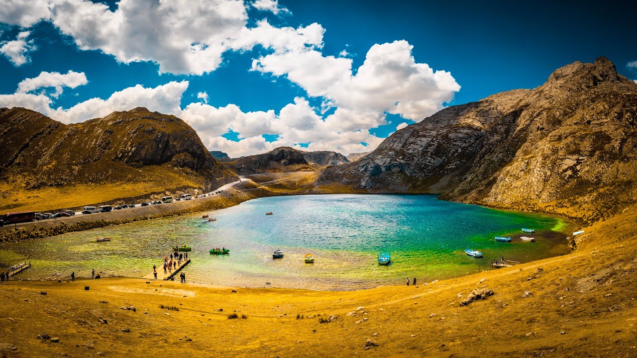 Que BONITO!!! ⛰️☁️💨 LAGUNA de 7 Colores - YouTube