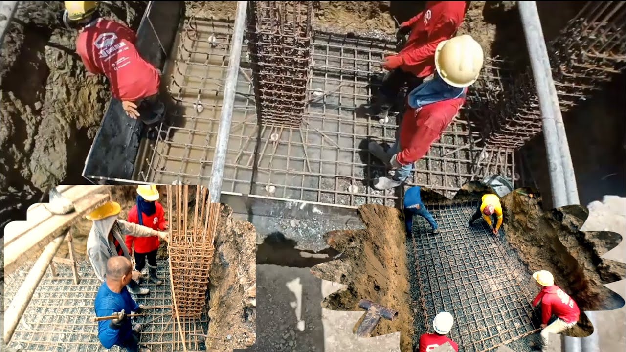 pag install ng bakal sa poste - YouTube