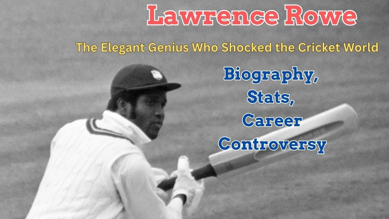Lawrence Rowe: Elegant Genius Who Shocked the Cricket World | Stats ...
