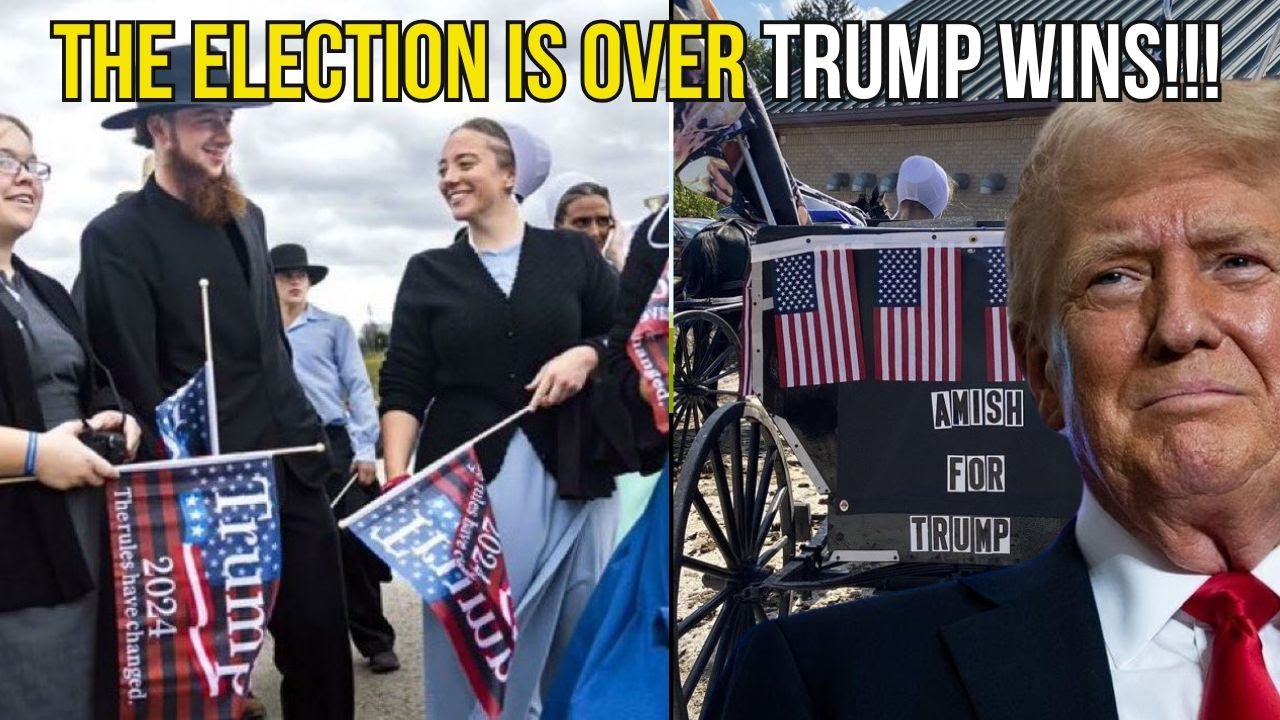 Trump wins Pennsylvania with this ONE!!! Eighty thousand Amish people ...