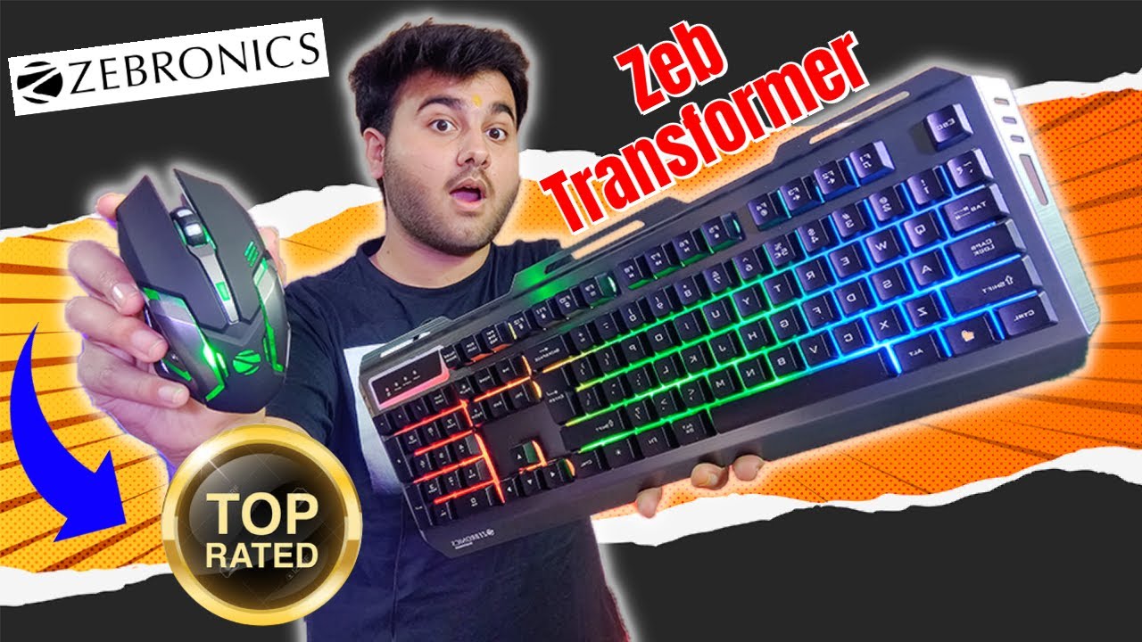 This is the TOP Rated🎖Best Gaming Keyboard and Mouse Combo - Zebronics ...
