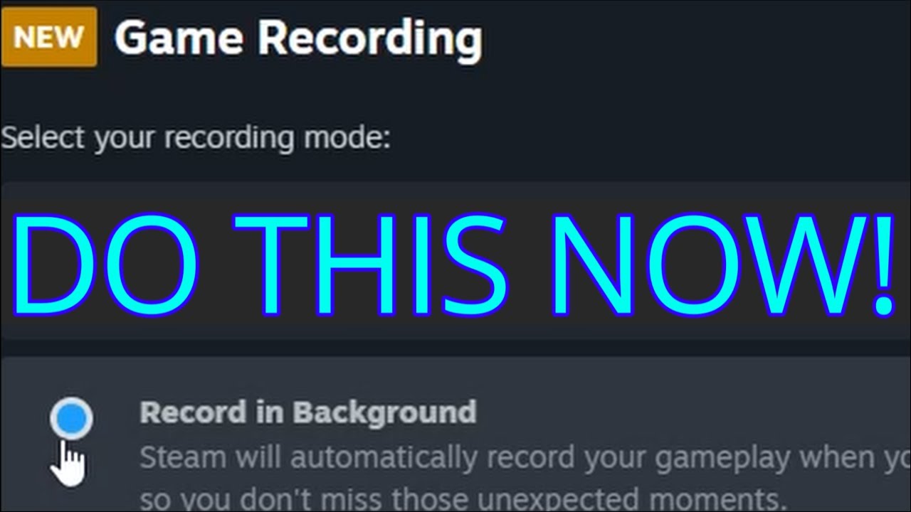 How to set up Steam Recording and Nvidia Overlay - YouTube