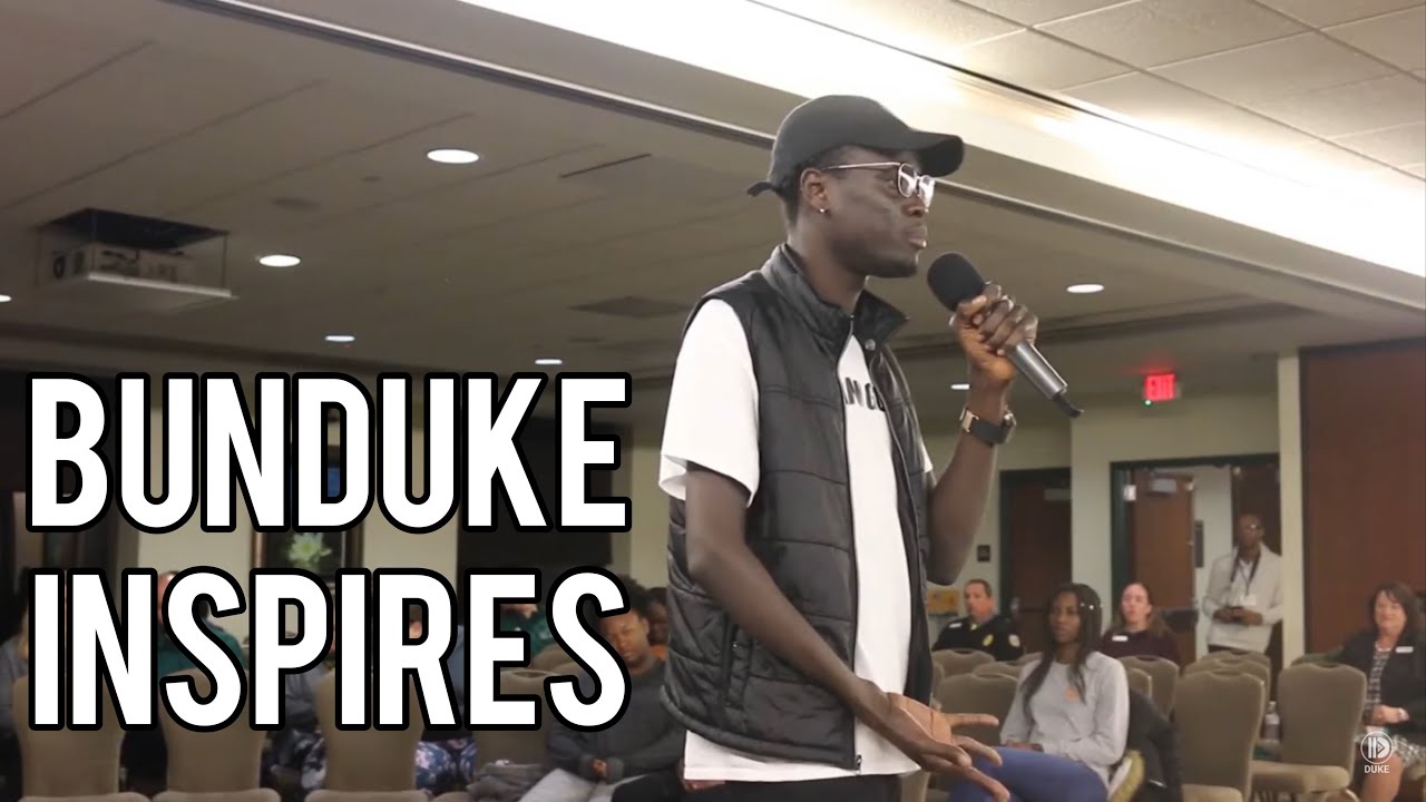 Bunduke Inspires Students at Saint Leo University - YouTube