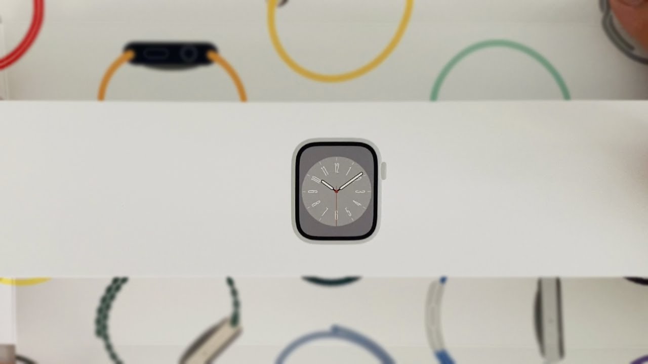 Apple Watch Series 8 Silver With Milanese Loop Unboxing - YouTube