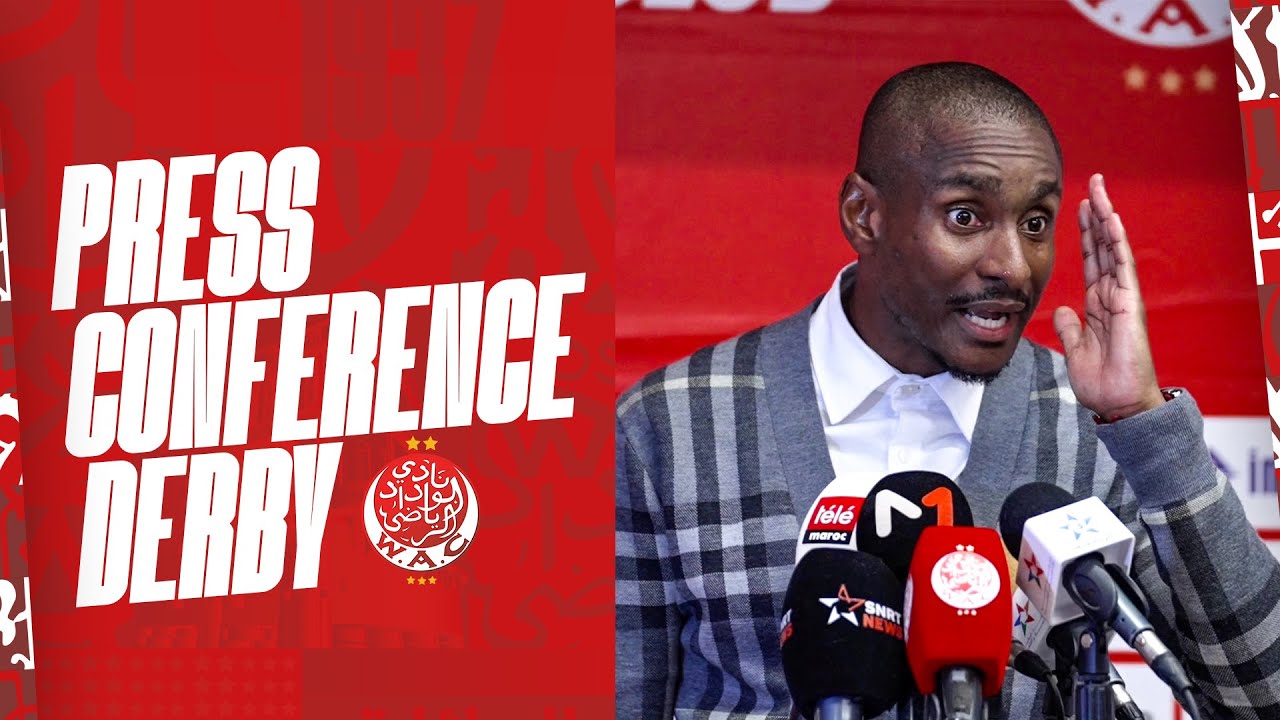 MOKWENA PRESS CONFERENCE | DERBY | WAC 1-1 Rca | 12/04/25 | WYDAD AC ...