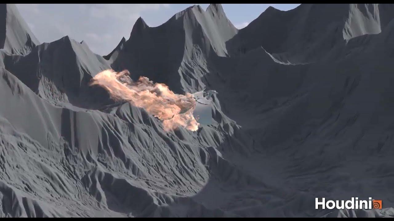 Phoenix Pyro Simulation | Houdini - YouTube