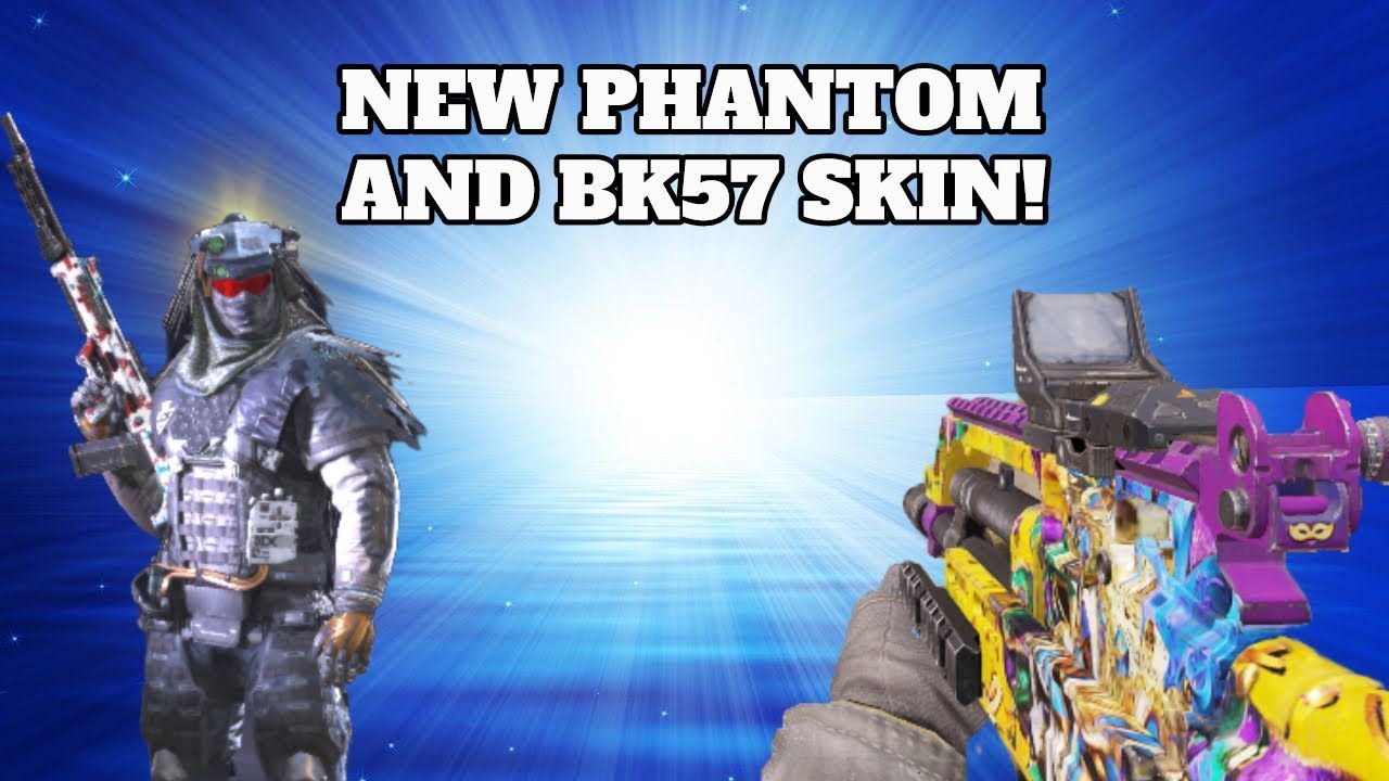 UNLOCKING THE PHANTOM SKIN IN COD MOBILE! New BK57 Secret Reward in ...