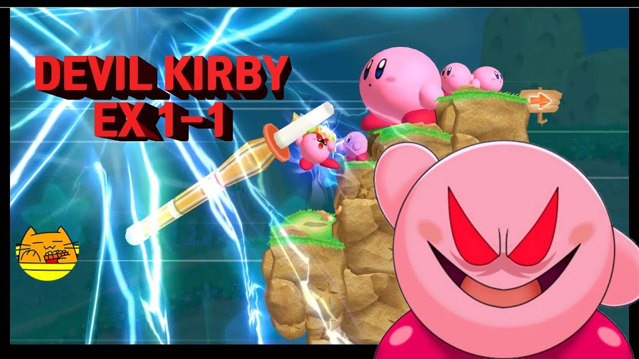 DEVIL KIRBY EX 1-1 - YouTube