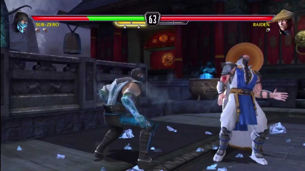 MK vs DC Sub Zero vs Raiden HD - YouTube