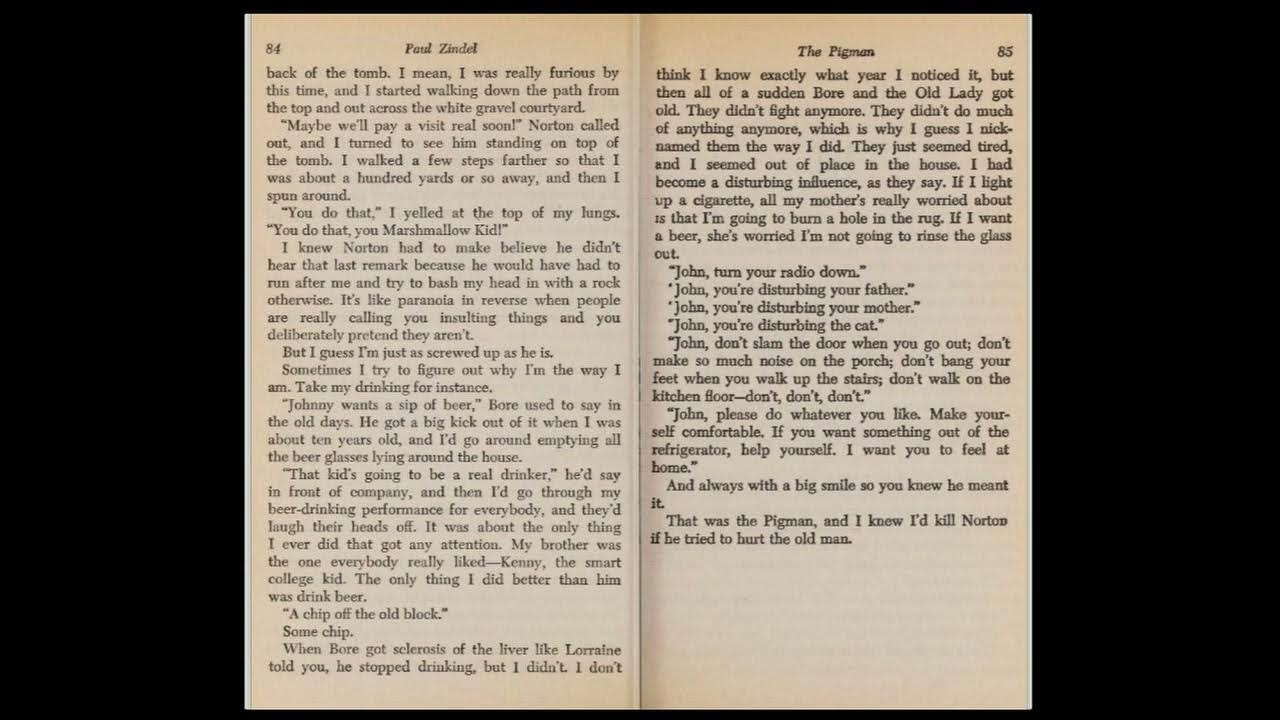 The Pigman_Chapter 9 - YouTube