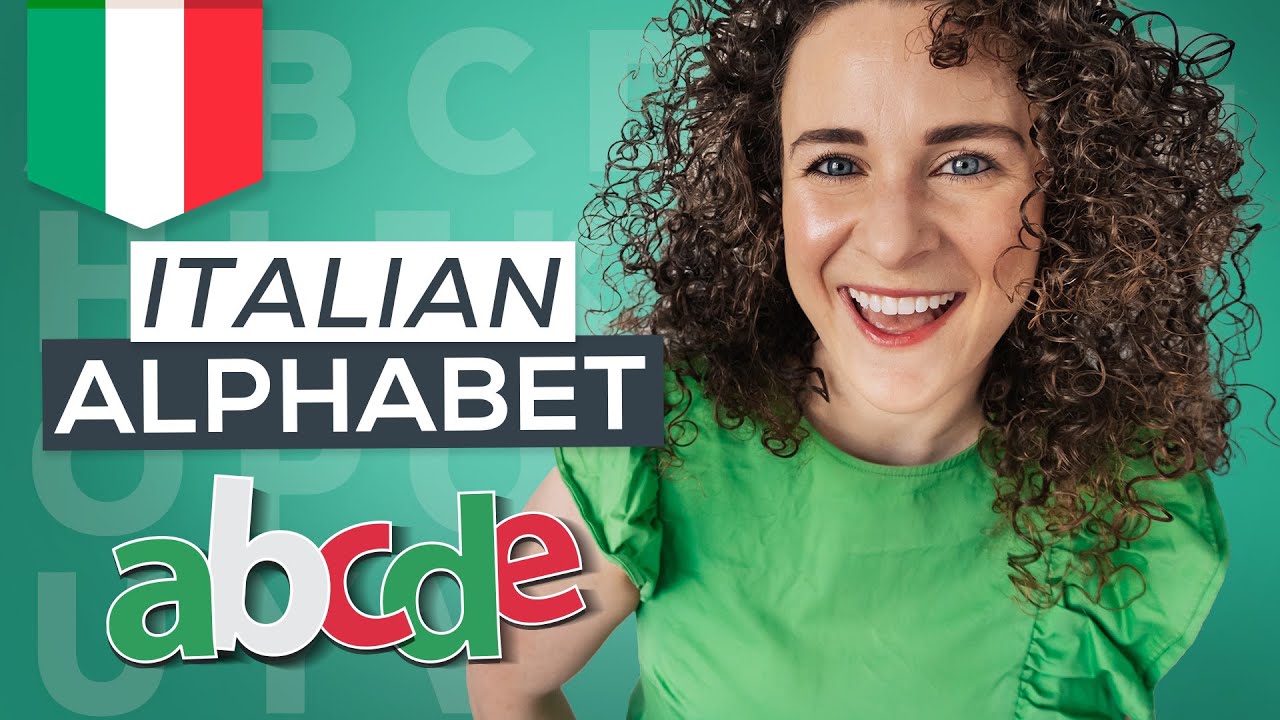 Italian Alphabet Pronunciation 🇮🇹 Italian Letters A to Z [Italian for ...