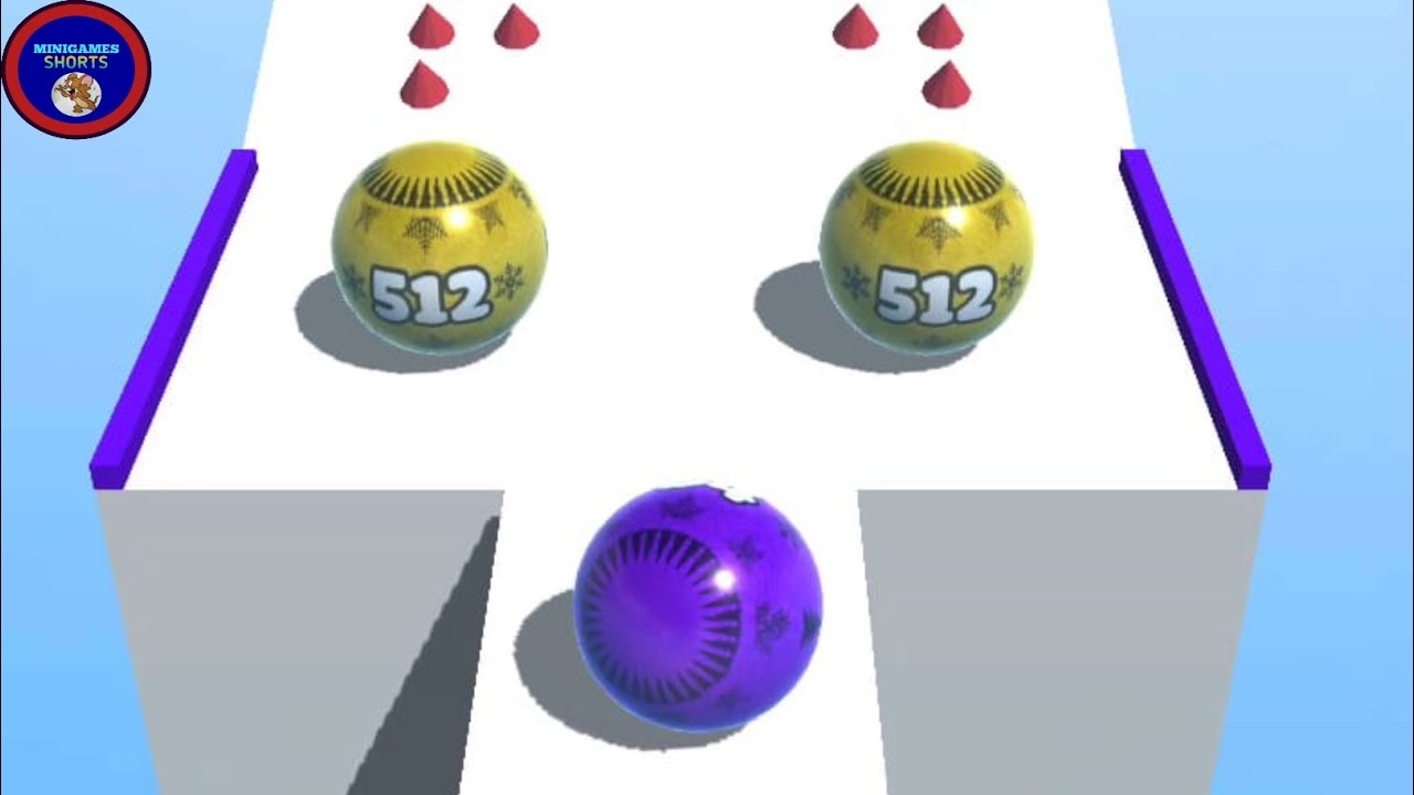 BALL MERGE 2048 SATISFYING RELAXING GAMEPLAY 💃🦹🦸@minigamesshorts - YouTube