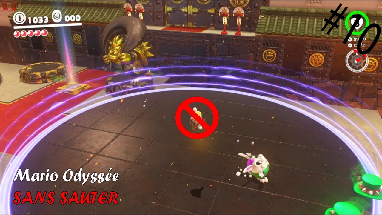 Topper et Ariette sans sauter !!!#10 Mario Odyssée sans sauter - YouTube