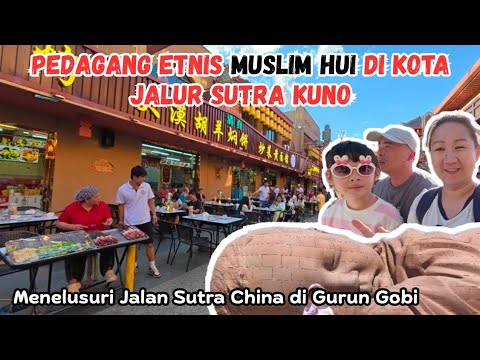 NIGHT MARKET MUSLIM HUI DI JALUR SUTRA KUNO CHINA