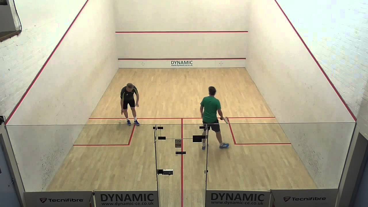 Norfolk squash teams EA2 Simon Elphick v Oasis John Milton game 2 - YouTube