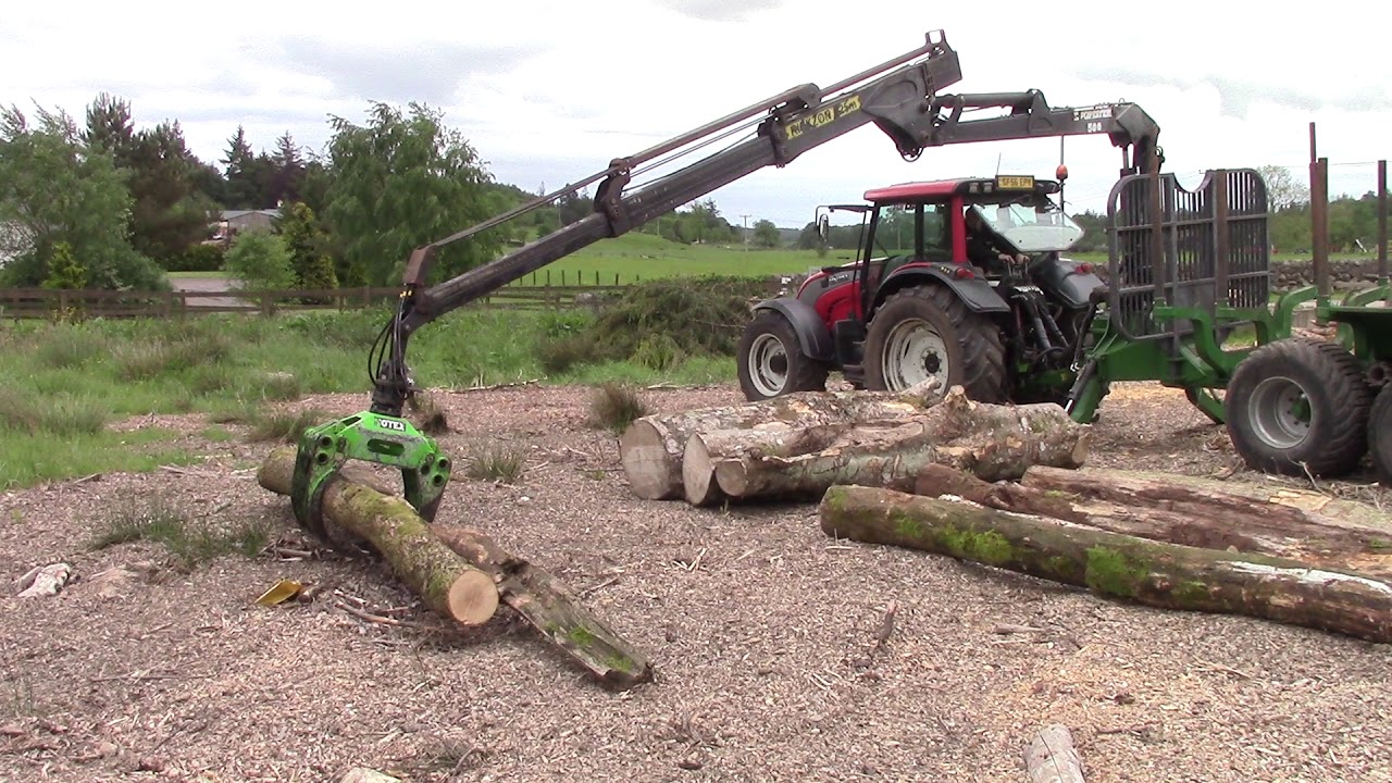 Farma CT7,0-16 4DW G2 Trailer with Foresteri 500 Loader - 2020 Update ...