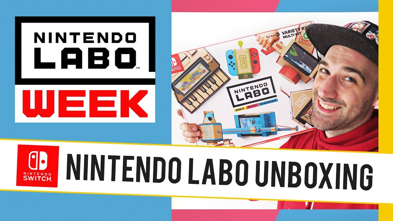 NINTENDO LABO UNBOXING | LABO WEEK! | FF UITPAKKEN | RICKACHU - YouTube