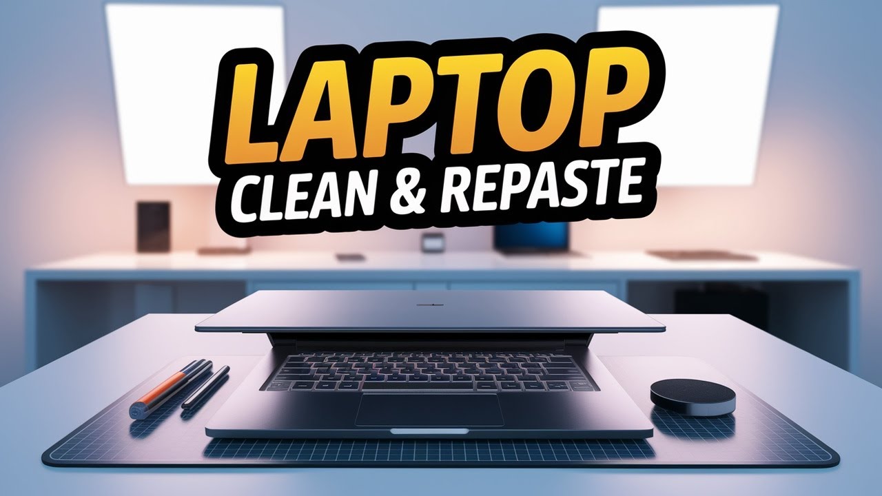 How to Clean & Repaste Your Laptop for Better Performance! 💻 - YouTube