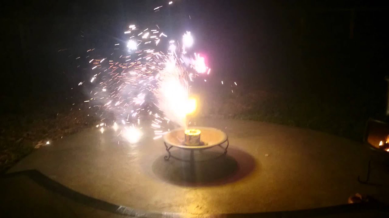 July 4th 2015 - Shhh!!! No noise fountain firework - YouTube