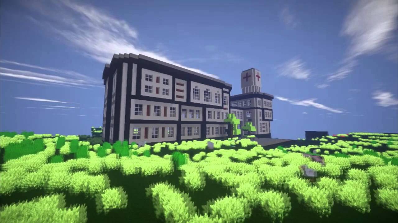 Minecraft Builds - Modern Hospital - YouTube
