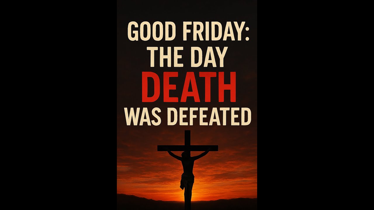 Good Friday: The Day Death Was Defeated #goodfriday #jesuschrist - YouTube