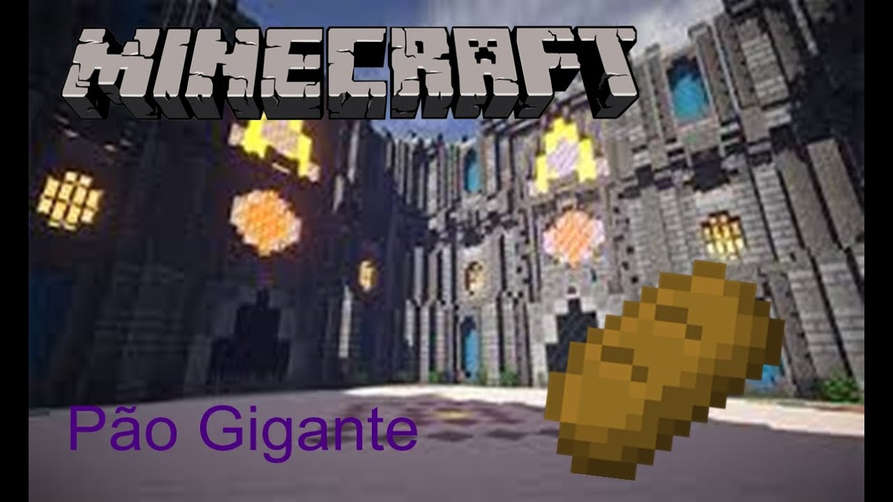 Minecraft Pão Gigante (Build Battle) - YouTube