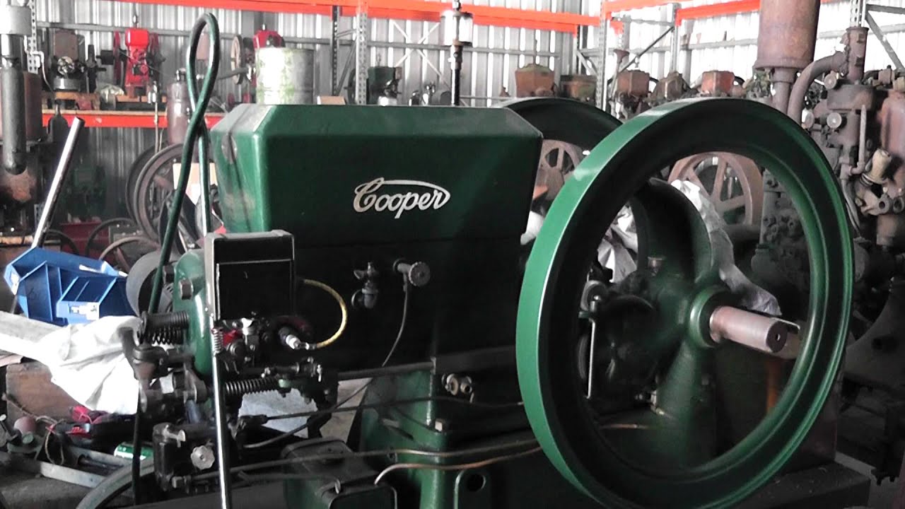 cooper stover 6 hp type KC - YouTube