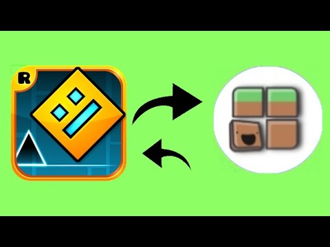 СОЗДАЛ GEOMETRY DASH В POCKET DEV! (версии 0.5) - YouTube