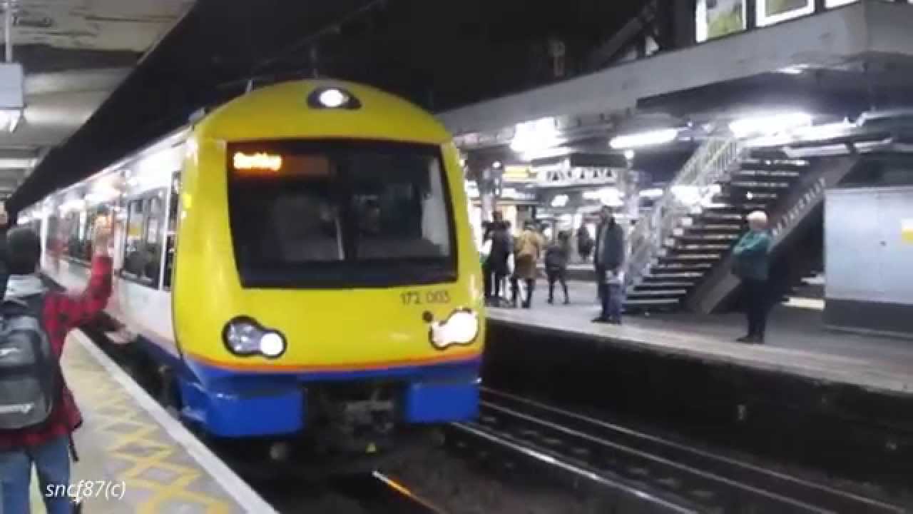''Rare'' London Overground Class 172 departs at Barking - YouTube