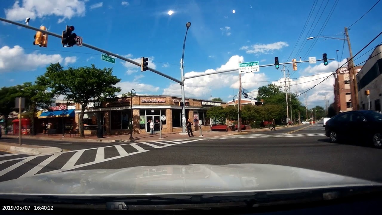 University of Maryland - Driving on campus and downtown College Park ...