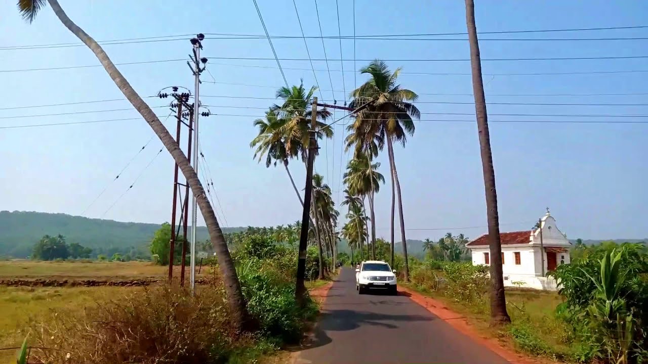 Dear Zindagi Road|Para Road|Para Coconut Tree Road|Goa Road Trip 2020 ...