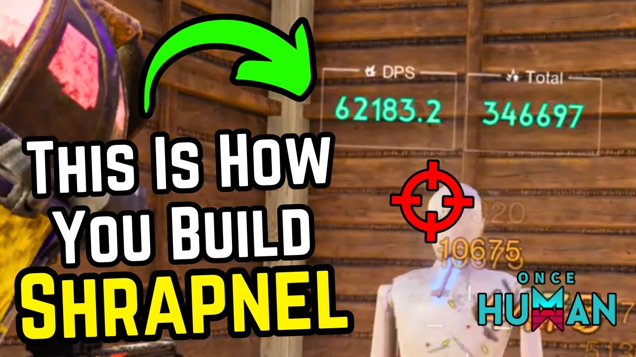 Once Human Shrapnel Build Guide, All Mods Tested, Gas Mask vs Beret ...
