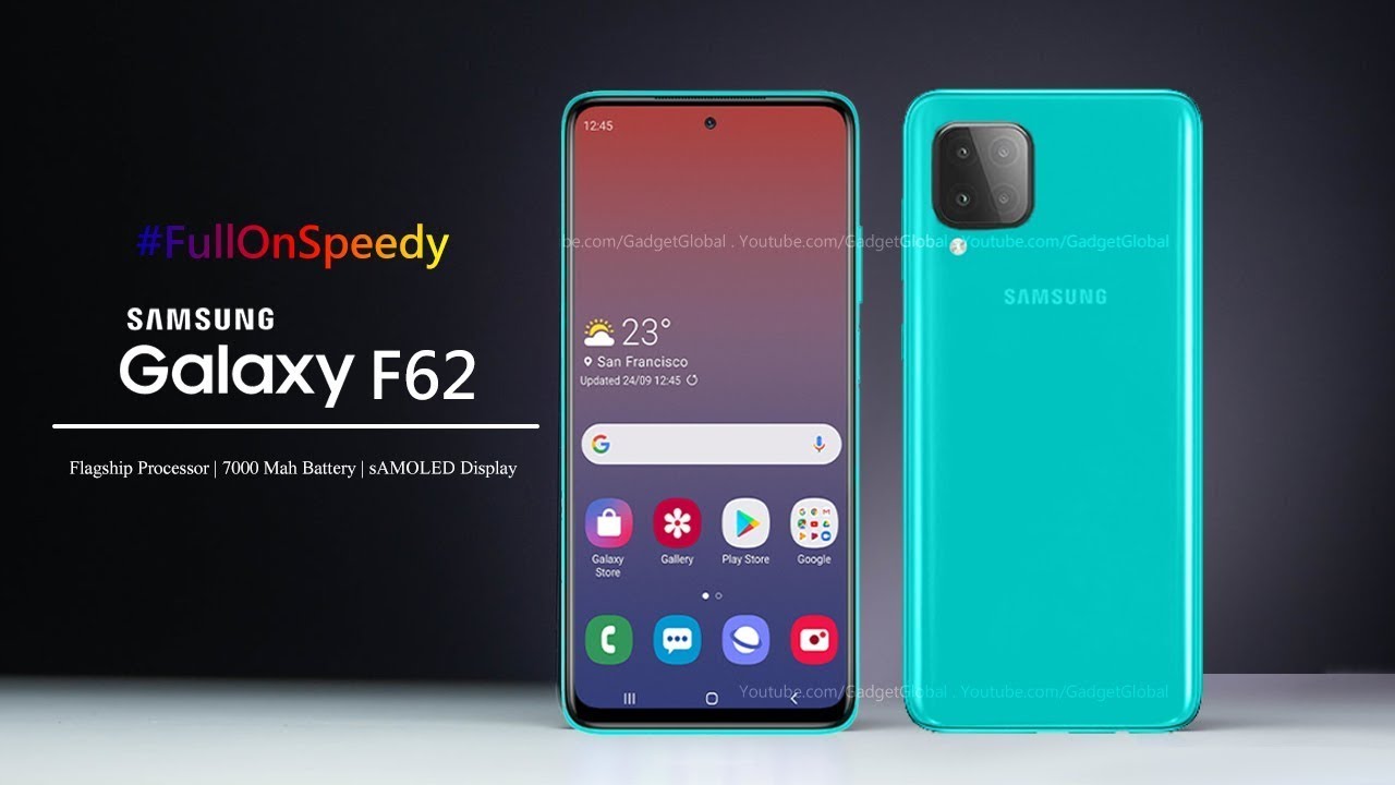 Samsung galaxy f62 - sAMOLED Display | Exynos 9825🔥 | 64MP | 7000mAh ...