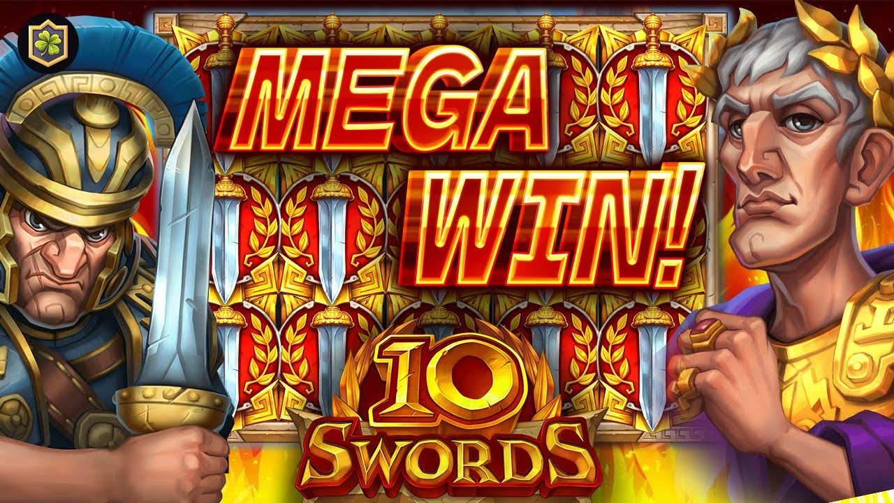 😱 10 Swords 😱 Review & Bonus Feature 😱 NEW Online Slot EPIC Big WIN ...