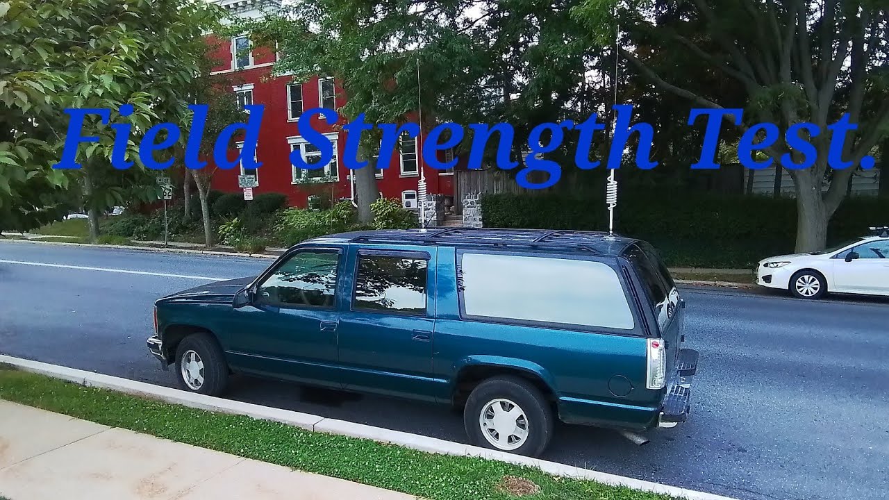 Competition CB Radio Build. Directional Antenna Field Strength Test And ...