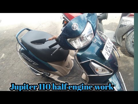Jupiter 110 half engine work - YouTube