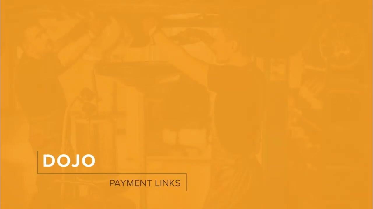 Virtual Garage Manager - Creating a payment link with our Dojo integration - YouTube
